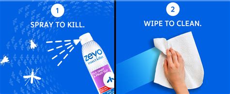 Zevo Flying Insect Bug Spray Aerosol Spray Kills Fruit