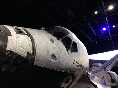 Download Inspiring View Of Shuttle Atlantis At Kennedy Space Center