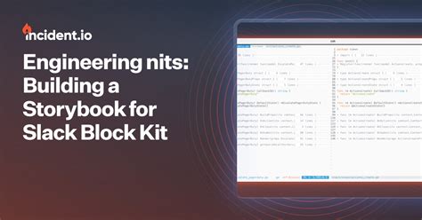 Engineering Nits Building A Storybook For Slack Block Kit
