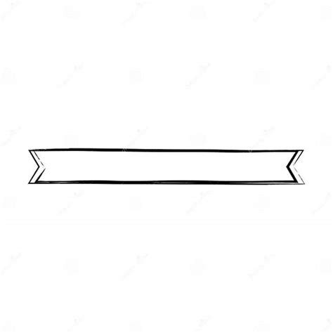 Ribbon Banner Abstract Rectangle Label Frame Border In Grunge Texture