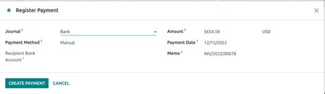 4 6 Customer Receipts Management Odoo 16 Accounting Book