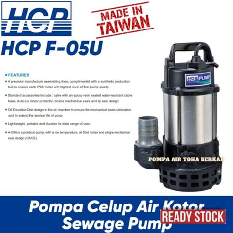 Jual Pompa Celup HCP F AF Pompa Celup Air Kotor AUTO HP V