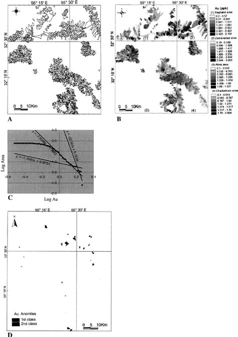 An Example Of How The Anomaly Maps Were Defined For Geochemical