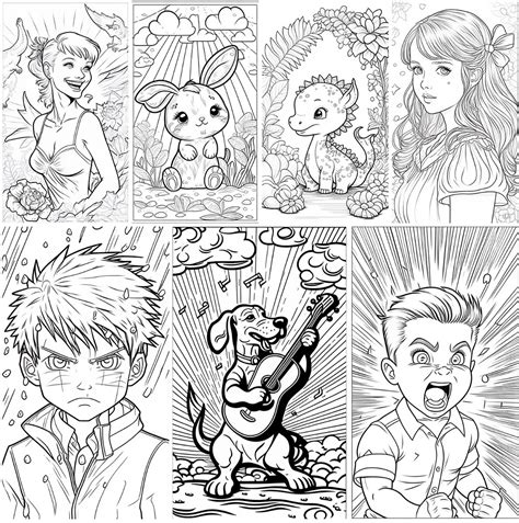 Midjourney Coloring Books Prompt Generator