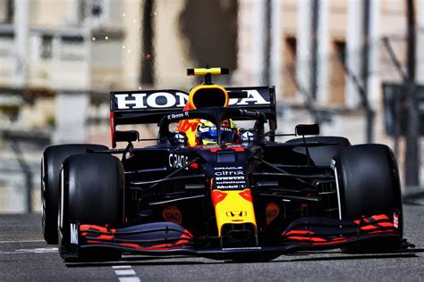 2021年f1第5戦モナコgp セルジオ・ペレス（レッドブル・ホンダ） レッドブル・ホンダ密着：渋滞の影響で初日は4番手＆8番手とやや