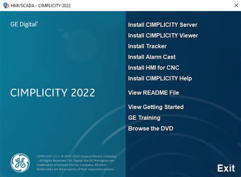 About CIMPLICITY Server Or Viewer CIMPLICITY 2022 Documentation GE
