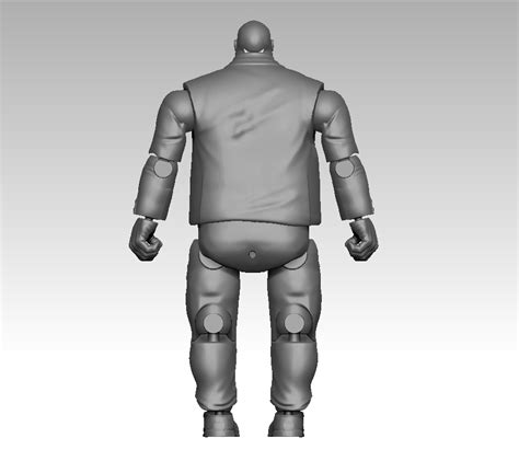 3d File King Pin Wilson Fisk Rei Do Crime Articulated Action Figure 3d