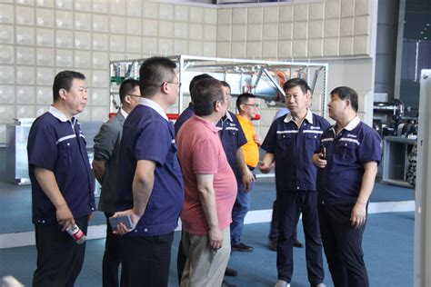 中国建筑科学研究院有限公司建筑防火研究所领导走访金光集团山东金光集团有限公司