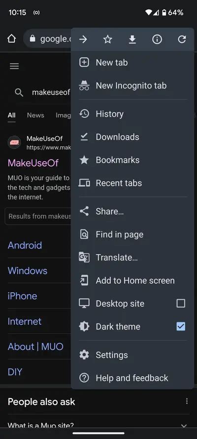 چگونه رنگ گوگل کروم را عوض کنیم و تم دارک کروم را فعال کنیم؟
