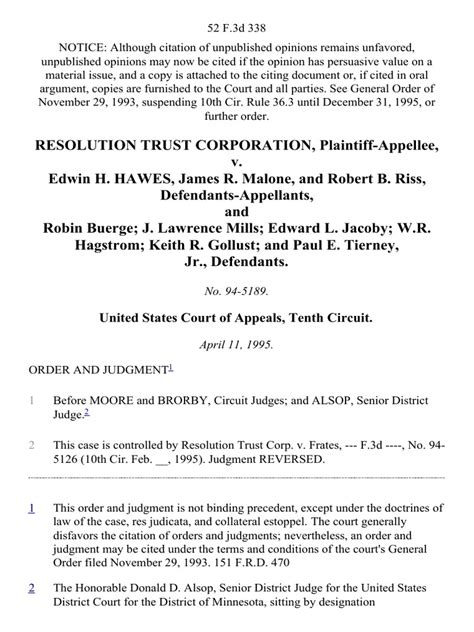 United States Court Of Appeals Tenth Circuit Pdf