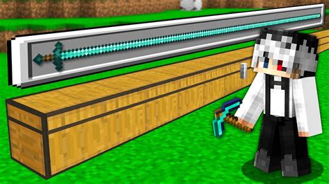 Am Gasit Cel Mai Lung Chest Din Minecraft Cu CEA MAI LUNGA SABIE YouTube