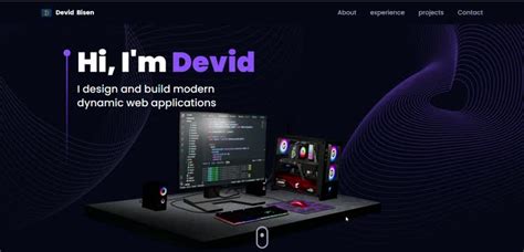 Webdevelopment Reactjs Tailwindcss Threejs Framermotion Portfolio