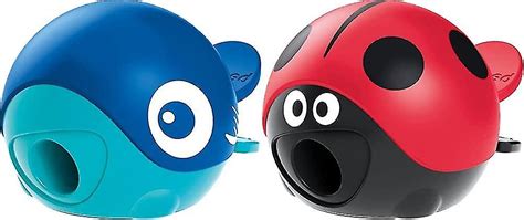Pencil Sharpener Ladybug Or Whale Clean Grip Pencil Sharpener Clean