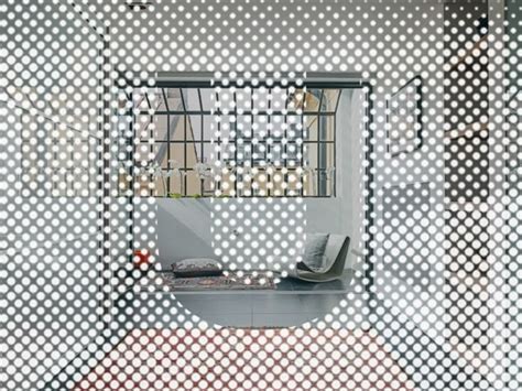 Halftone Pattern Screen Glass Wall Office Fritted Glass Glass Office