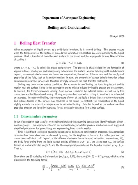 Boiling And Condensation Pdf Boiling Heat Transfer