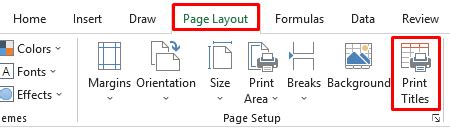 How To Repeat Column Headings In Excel Earn And Excel