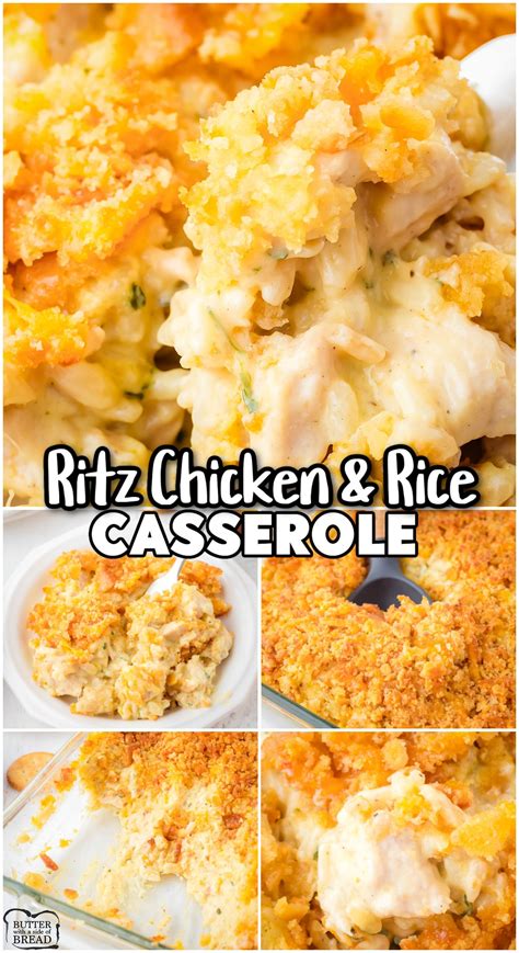 Best Ritz Chicken And Rice Casserole Recipe Fast Dinner Recipes