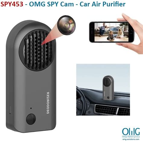 Spy453 Omg Hidden Spy Camera Car Air Purifier Omg Solutions