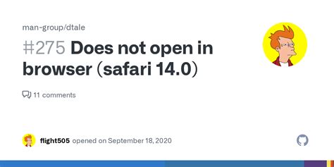 Does Not Open In Browser Safari 14 0 Issue 275 Man Group Dtale
