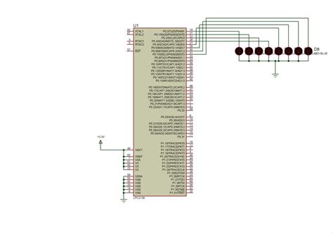 Tutorial ARM Menyalakan Led Dengan LPC Proteus Simulaion Tutorial ARM Microcontroller