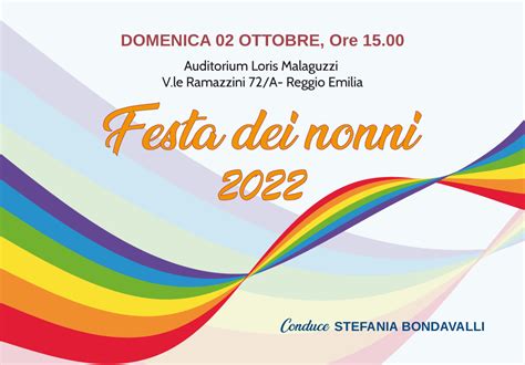 Festa Dei Nonni Domenica 02 Ottobre 2022