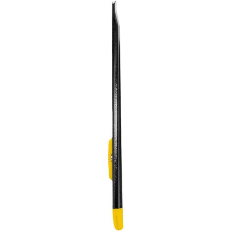 Estilete estreito em Metal Lâmina de mm Preto X Spiral BT UN Embalagens Kalunga