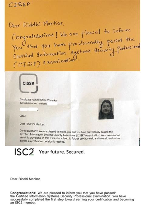💯 2024 Achievement Unlocked Cissp Conquered 🚀 From Penning It Down As
