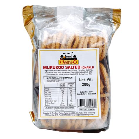 Buy Delhi 6 Murukoo Salted Chakli 200gm From Online Indian Grocery Shop Melbourne