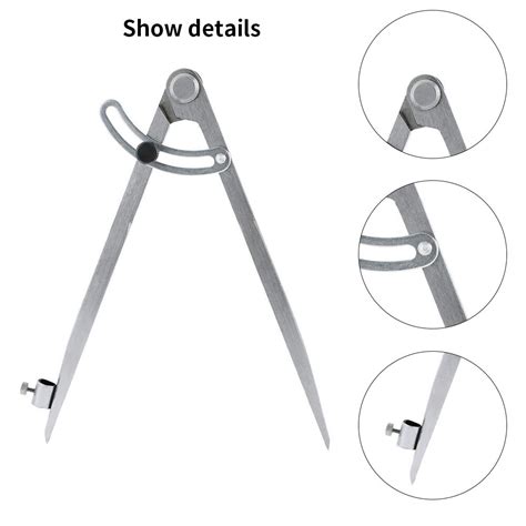 Woodworking Compass Drawing Carpenter Compass 200m Vicedeal