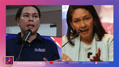 Risa Hontiveros Sinupla Si Vice President At Education Secretary Sara