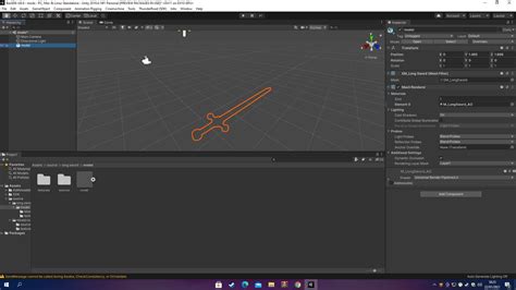 3d Model Loading As An Outline Unity3d