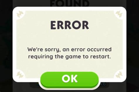 Were Sorry An Error Occurred How To Fix This Restart Issue On Monopoly Go