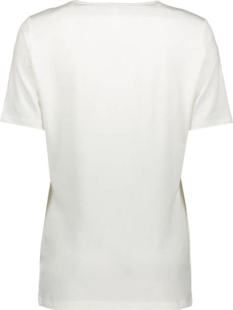 Zoso T Shirt Pauline T Shirt With Print 231 0005 0400 Off White Pink