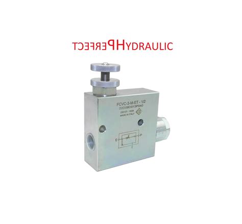 Hydraulic Flow Control Valve RFP With Excess Oil Drain Perfect Hydraulic