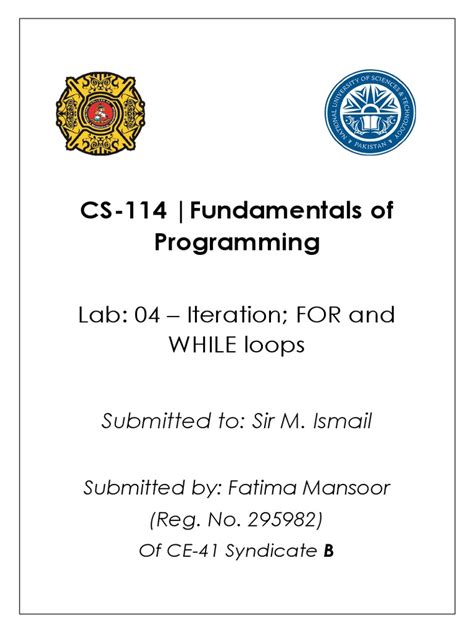 Cs 114 Report 4 Pdf