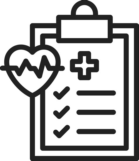 Health Checkup Icon Vector Image 23934340 Vector Art At Vecteezy