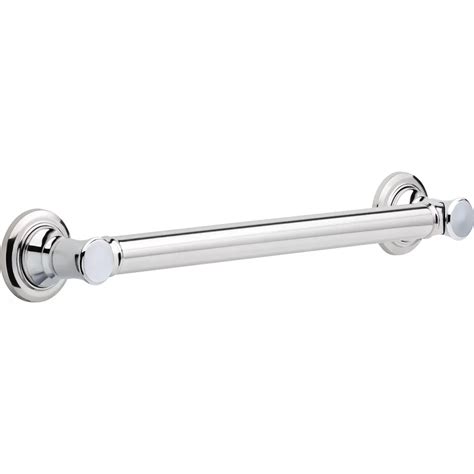 Traditional Collection 18 Centers Grab Bar In Polished Chrome By