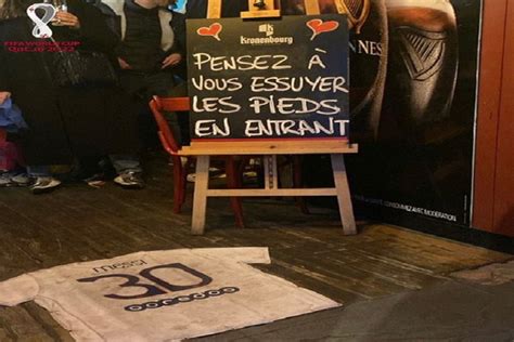 En Francia Utilizaron Una Camiseta De Lionel Messi Para Limpiarse Los