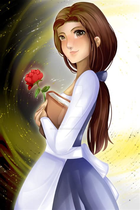 Belle Fanart By Lunanightborn On Deviantart
