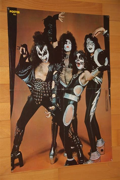 Plansch affisch poster Kiss från tidningen POST Köp på Tradera