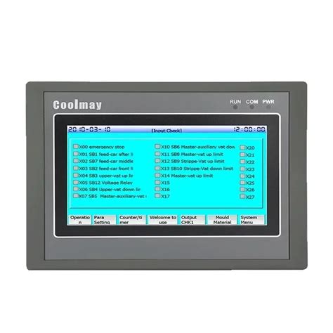 Coolmay Plc Hmi Mx3g 70c 40c 50c C40 All In One Integrated Ethernet Compatible Fx3g Fx3u Fx3s