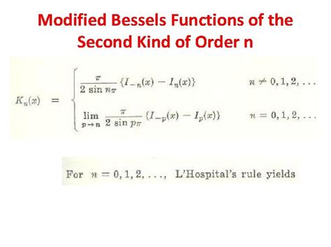 Bessels Equation And Bessel Functions The Differential Equation