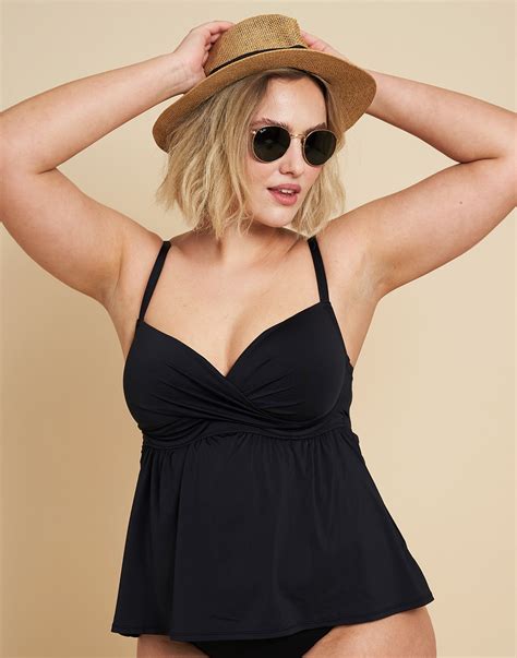 Tankini-Top "Nizza" black | Tankini-Top schwarz | SugarShape | SugarShape