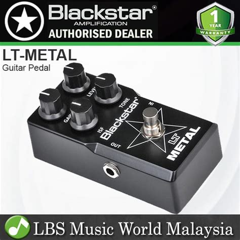 Blackstar Lt Metal High Gain Tones Compact Distortion Isf Control
