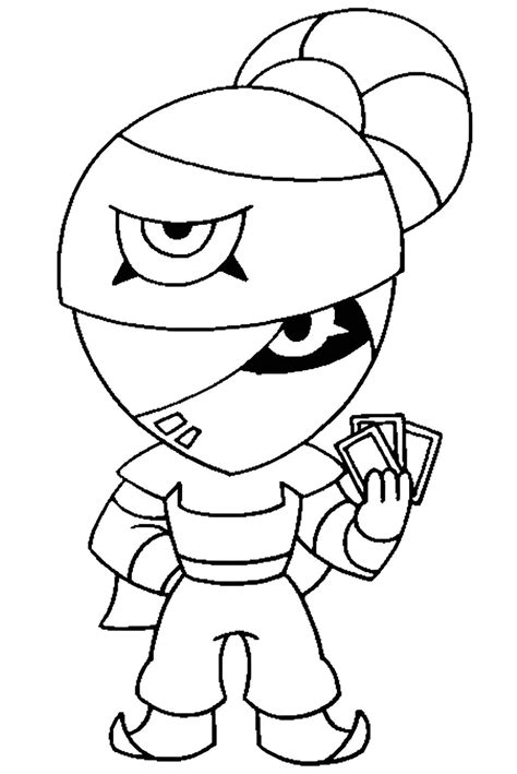 Dibujos De Brawl Stars Para Imprimir Y Colorear 🎨