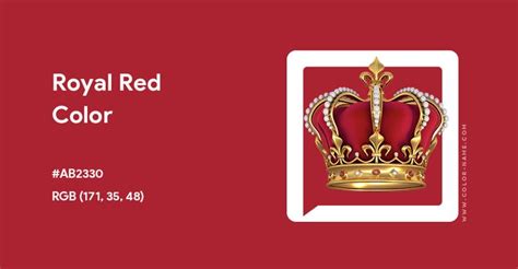 Royal Red Color Hex Code Ab2330