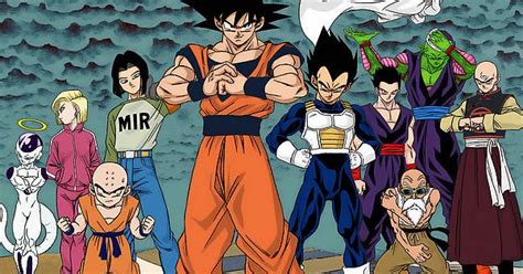 Universe 7 Team Dragon Ball Super Manga Chapter 33 Colored Album