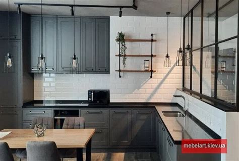 ᐈ【Мебель для кухни】в стиле LOFT | ⋘ кухня лофт под заказ⋙