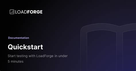 quickstart loadforge docs