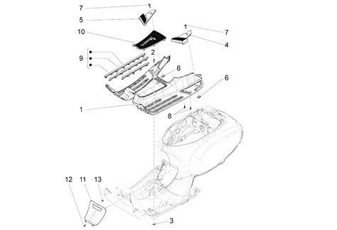 Marchepied Vespa Lx 125 Iget 4t 3v E5 2022 Apac Easyparts Fr